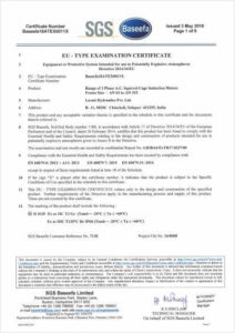 High-Efficient Electric Motors | Certifications and Approvals | LHP Motors